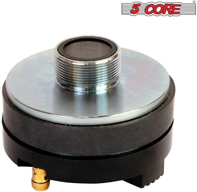 5 Core Titanium Compression Driver Screw-on Horn Speaker Tweeter 2000W ...