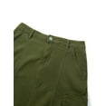Qiylii Cargo Skirt For Women With Pockets Vintage Low Rise Drawstring