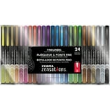 Zebra Zensations Fineliner Pens 24/Pkg 0.8mm Assorted - Walmart.com