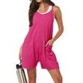 Fantaslook BAGGY Jumpsuits for Women, Summer Rompers, Sleeveless ...