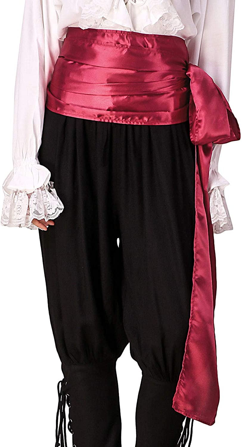 ThePirateDressing Pirate Medieval Renaissance Cosplay Costume Satin ...