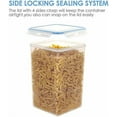 Extra Large Tall Airtight Food Storage Containers 4 Pieces 5.9qt / 6.5L ...