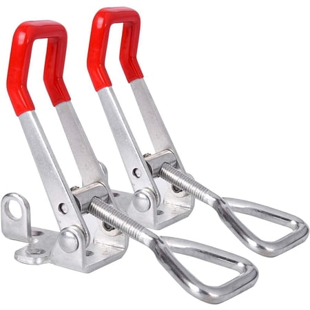 SHARKDOOK 2pcs Toggle Toggles Metal Clamp Fasten Latch Clamp Latches ...