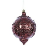 Vickerman 5" Sculpted Christmas Ornaments, Pack of 4 - Walmart.com