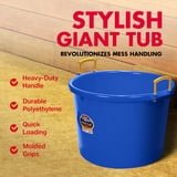 Miller Manufacturing Company 70 Quart Blue Muck Bucket - Walmart.com