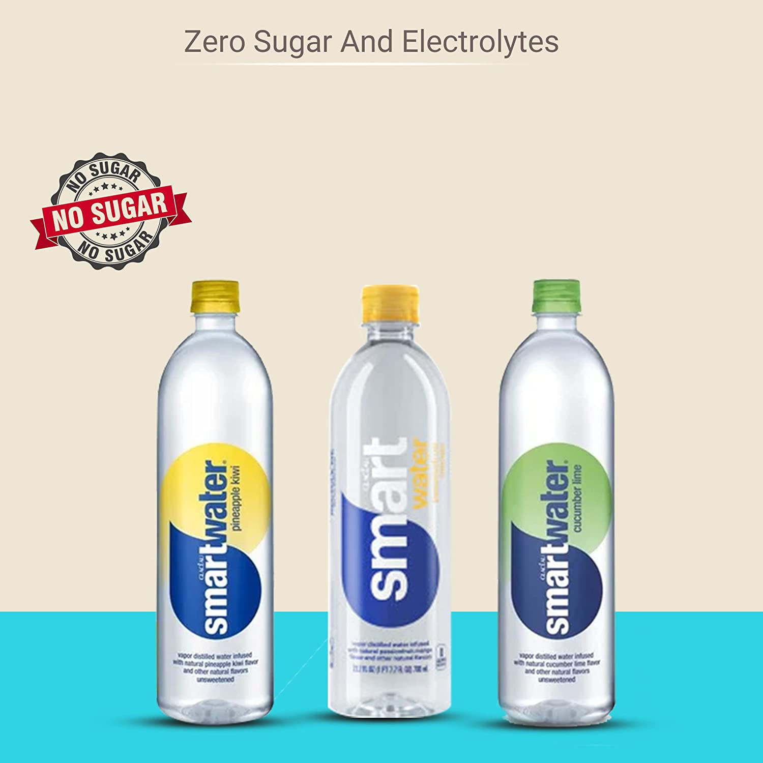 Buy Glaceau Smartwater Flavored Water Variety Pack 23.7 Fl Oz Bottles ...