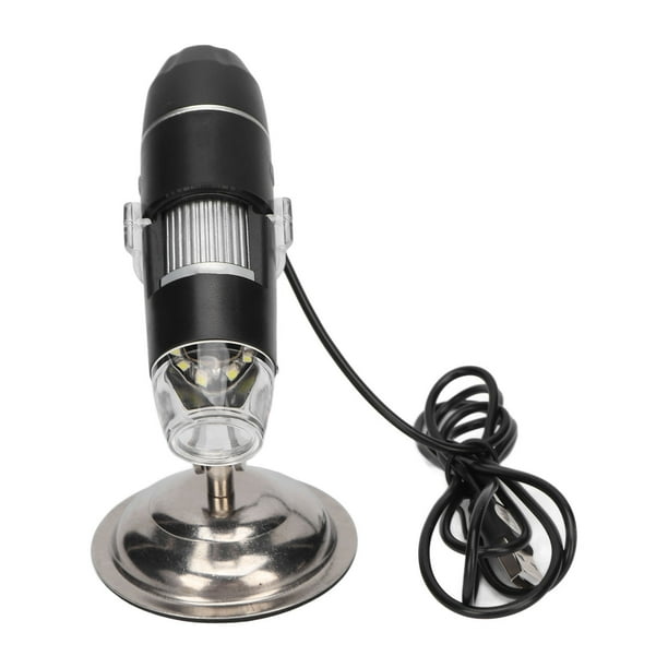 Digital Microscope, 0X-200X Skin Diagnosis Lightweight 8 Lamp Chips ...