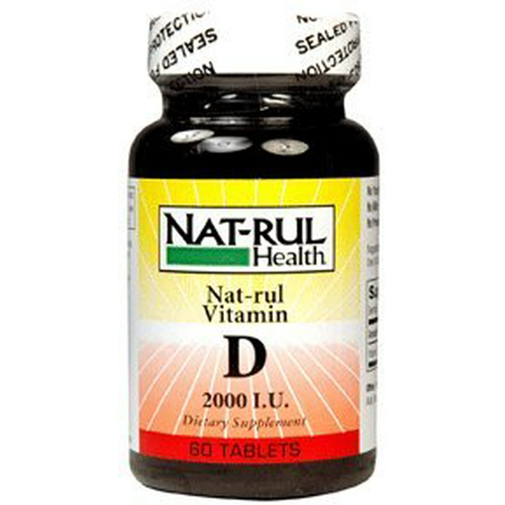 VIT D TABS 2000IU N-R 60 TABS - Walmart.com - Walmart.com