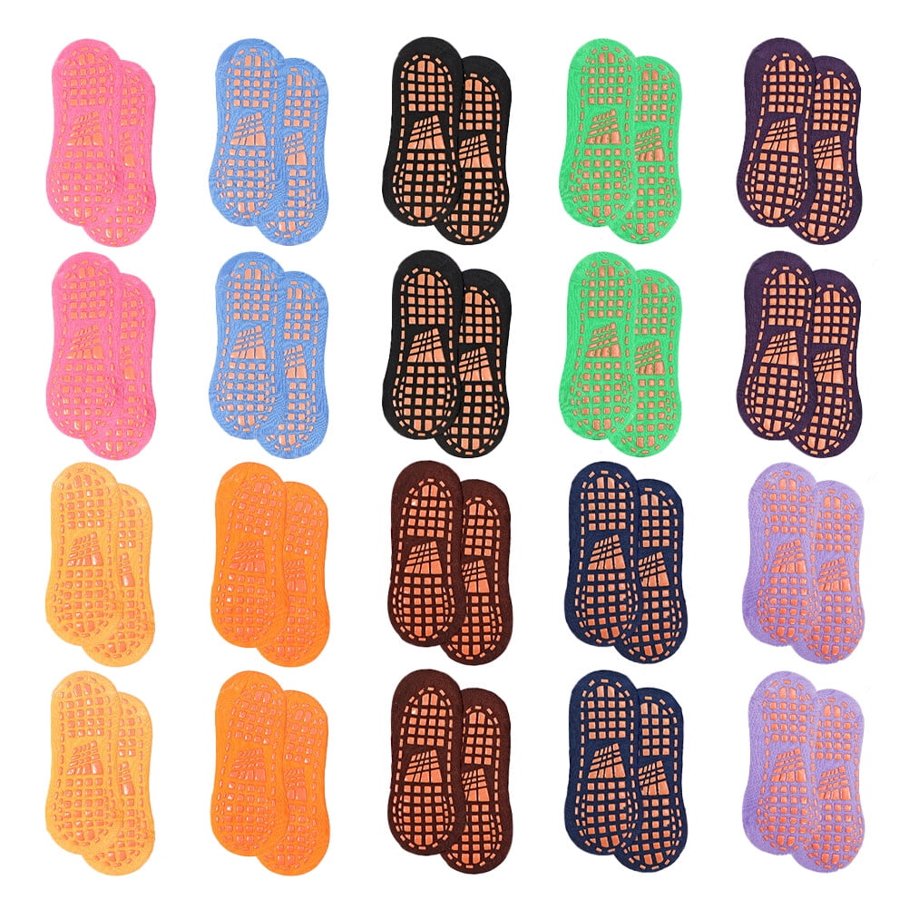 Click here for Shisuyan 20 Pairs Trampoline Socks Non-Slip Floor... prices