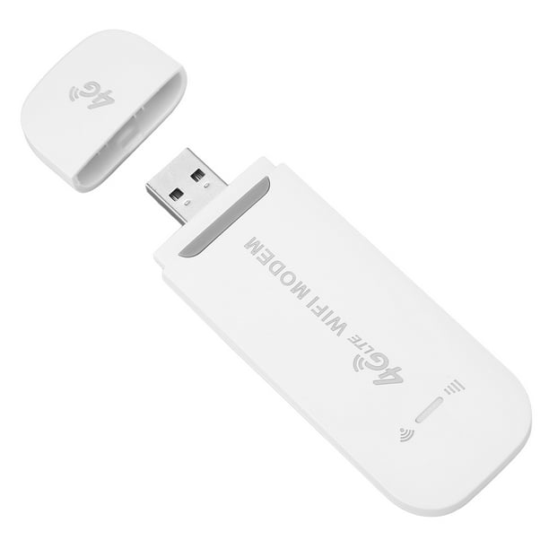 USB WiFi Modem, 4G WIFI Dongle White Plug And Play 4G LTE Fast Internet ...