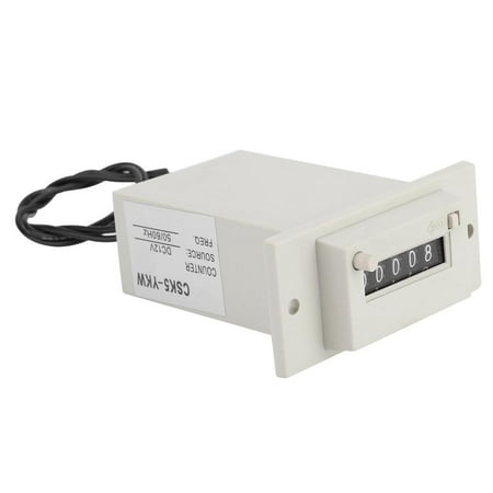 Pulse Counter Electromagnetic Pulse Counter CSK5-YKW 5 Digits 0-99999 ...