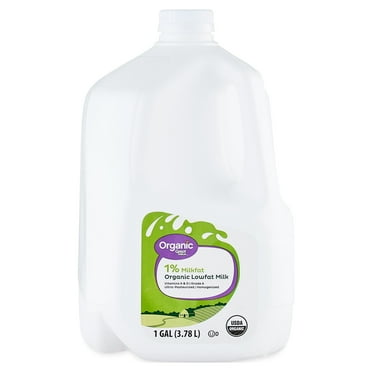 Great Value Organic Fat Free Skim Milk Half Gallon 64 fl oz - Walmart.com