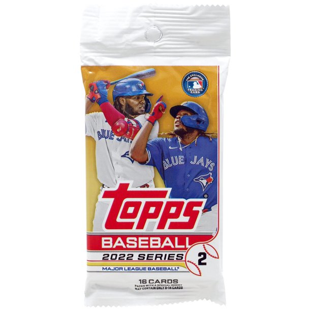 MLB Topps 2022 Series 2 Baseball Trading Card Retail Pack (16 Cards ...