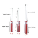LC LICTOP 6Pcs Plum Flower Hexagon Screwdriver Hardware Screwdriver Set ...