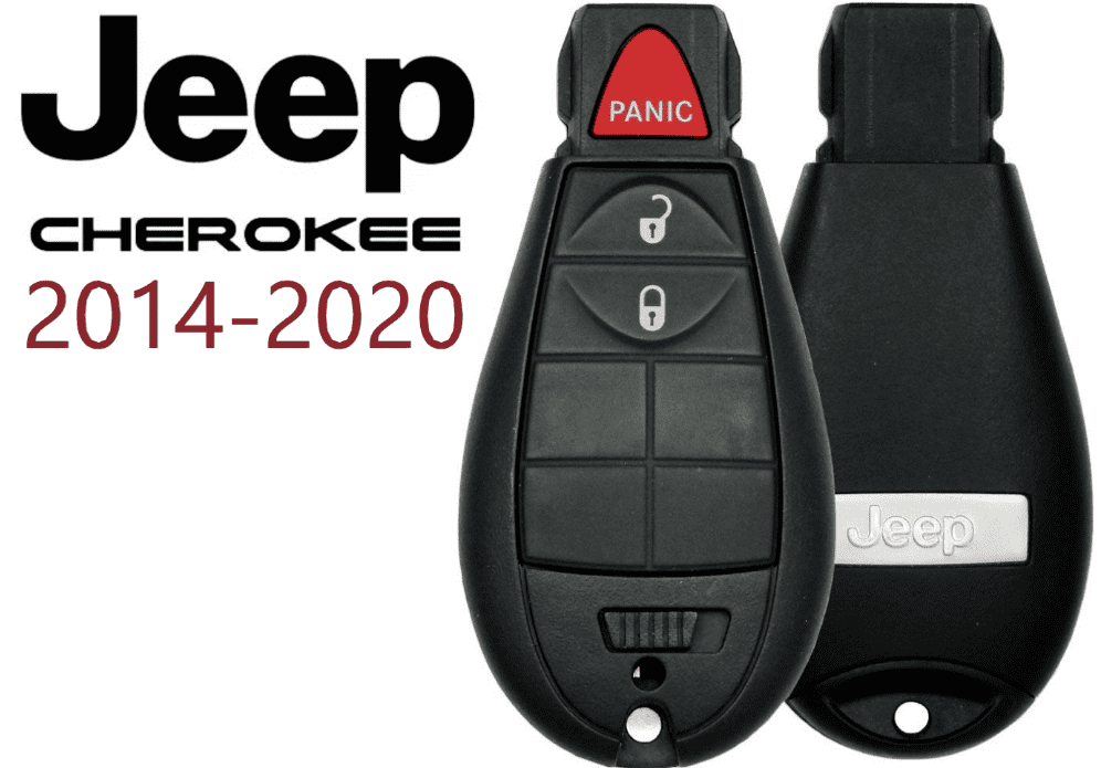 New Jeep Cherokee 2014-2020 3b Keyless Entry Remote Fob Fobik GQ4-53T ...