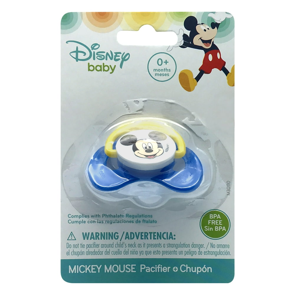 Disney Baby Mickey Mouse Pacifier, 1.0 CT - Walmart.com - Walmart.com