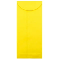 JAM Paper Monarch Envelopes, 3.9x7.5, Yellow, 25/Pack - Walmart.com