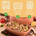 Romertopf 11105 Clay Roaster | Non-Stick Dutch Oven | Healthy Clay Pot ...