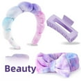 High Top Knot Hairbands Set of Five Sponge Twisted Hair Accessories ...