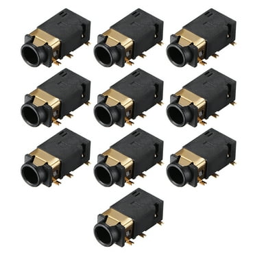 Unique Bargains 3.5 mm Audio Jack Connector PCB Mount Female Socket ...