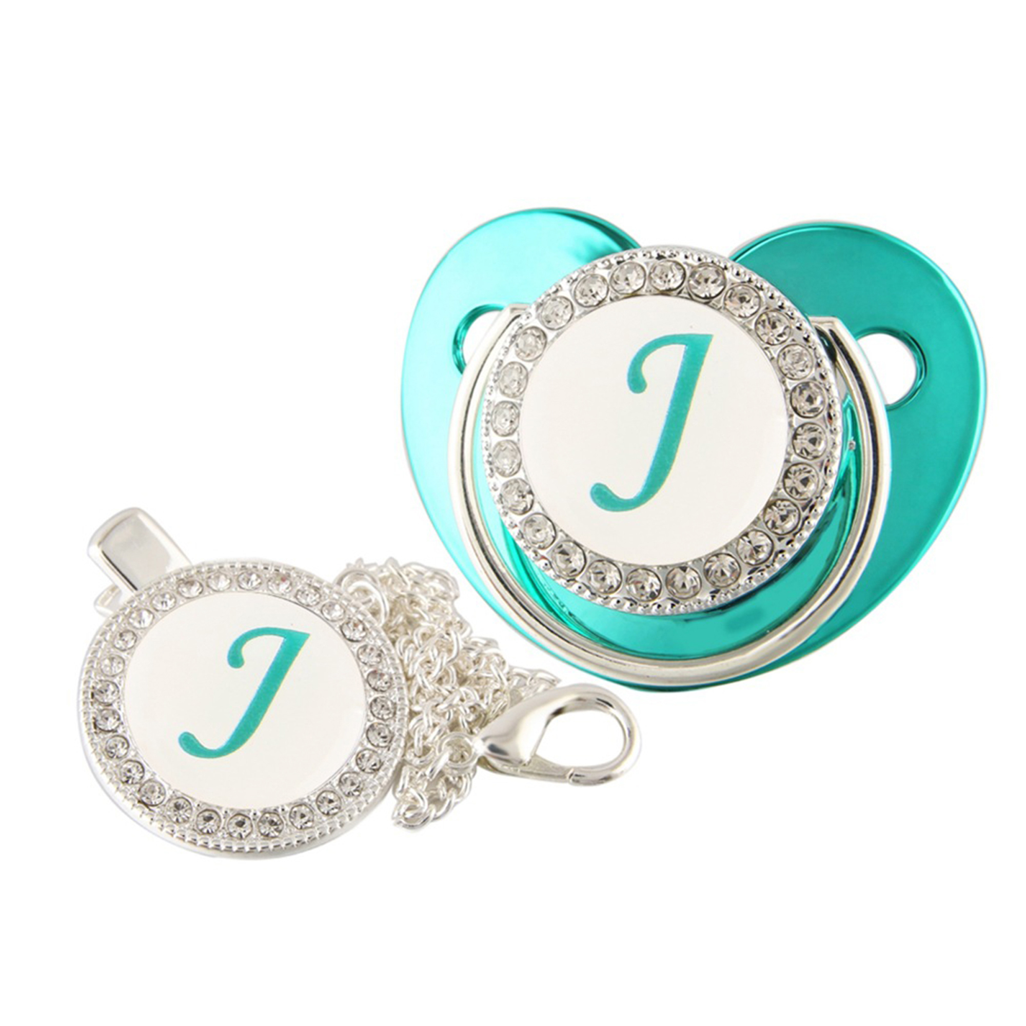 Baby Silicone Pacifier with Letter Print, Plastic-Free, Eco-Friendly ...