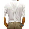 "1, Adjustable Clip-On Men's Suspenders, Heavy-Duty Y-Back, Spandex, 1 ...
