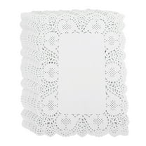 Normandy Rectangular Paper Lace Doily Placemats 200 Per Pack - Walmart.com