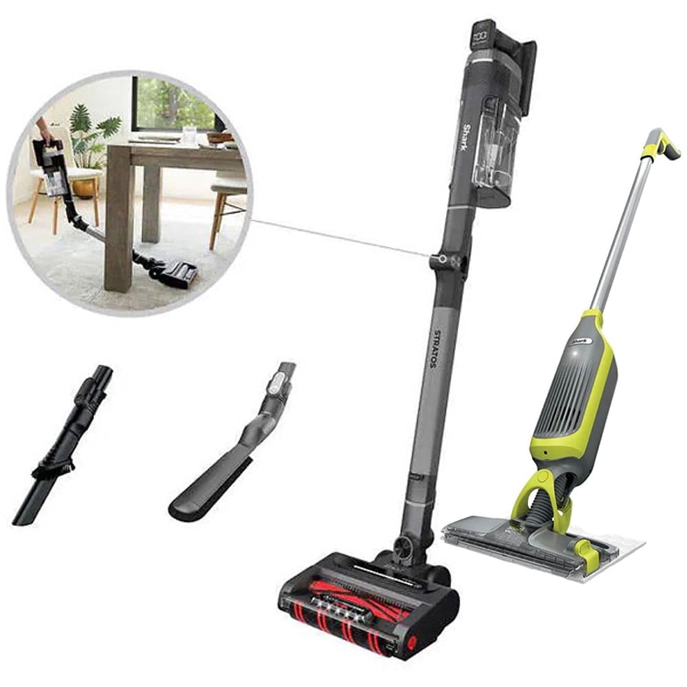 Restored Shark UZ865H Cordless Stick Vacuum with Clean Sense IQ ...