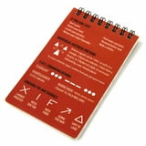 ASR Outdoor Waterproof Paper Pocket Spiral Notebook Travel Journal ...