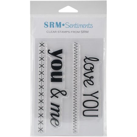 SRM BIG Sentiment Clear Stamps 4"X6"-Love | Walmart Canada