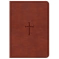 CSB Large Print Compact Reference Bible, Brown Leathertouch (Large ...