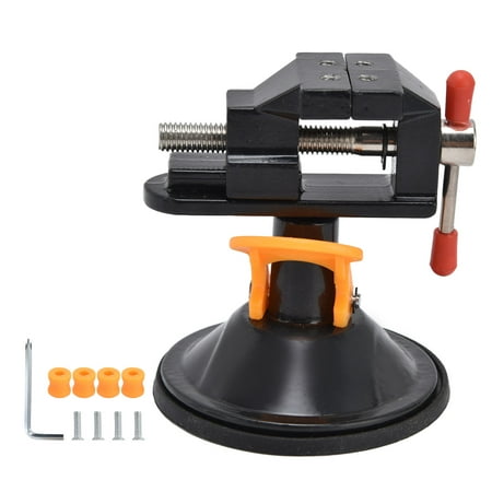 Octpeak Suction Cup Vise Clamp,360 Degree Universal Rotation Bench Vise ...