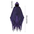 COOLIK Hooded Cloak, Scary Grim Reaper Costume, Halloween Ghost ...
