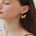 1 Set 4Pcs 2 Colors Translucent Resin Pendants Gold fish Charms Mixed ...