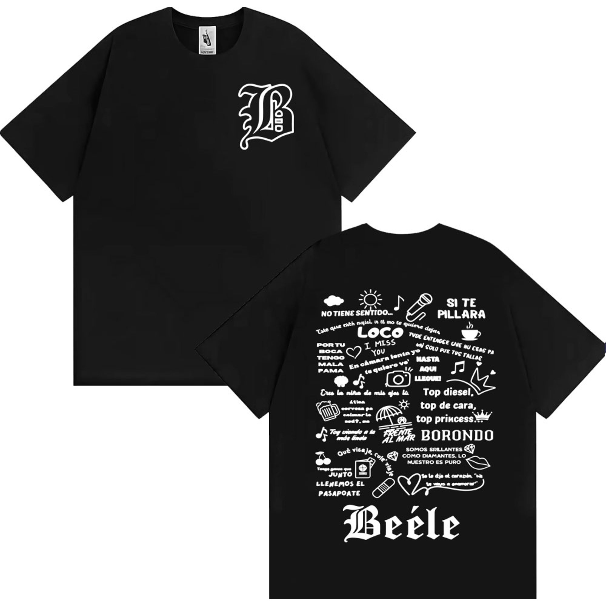 Click here for Xianqi Beele 2025 Borondo Tour Merch Unisex Oversi... prices