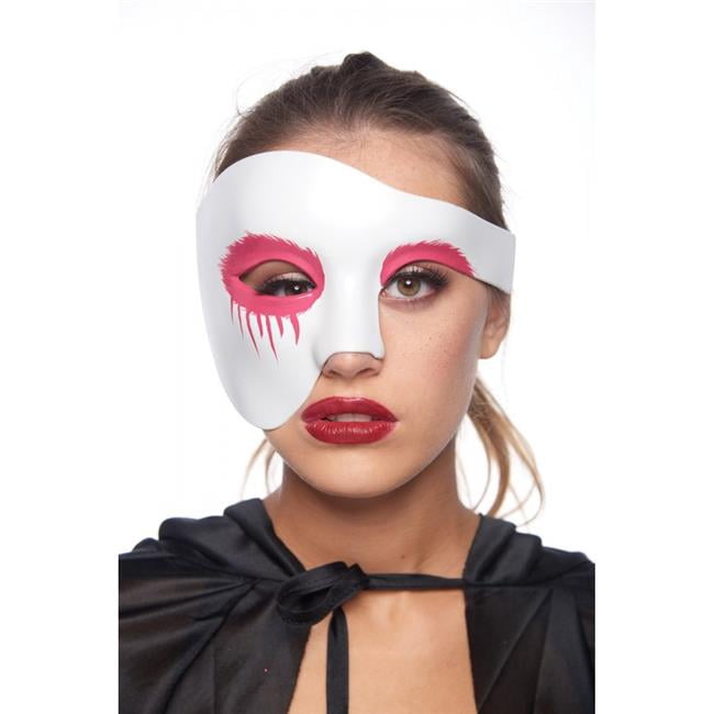 Kayso PP020PK White Half Face Mask with Pink - Walmart.com