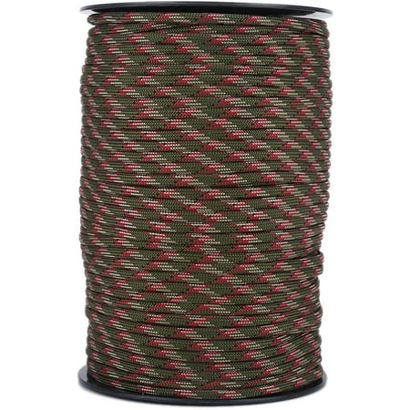 550 Reflective Military Paracord Parachute Cord Lanyard 9 Strand Core ...