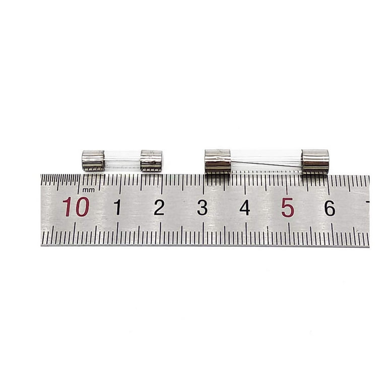 F5al250v Fuse 100PCS 6.3A 250V FUSES F6.3AL250V 6.3 Amp Fast-Blow FUSE ...