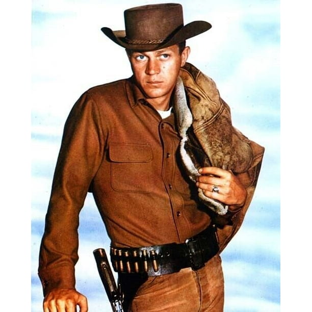 Steve McQueen as bounty hunter Josh Randall Wanted Dead Or Alive 4x6 ...