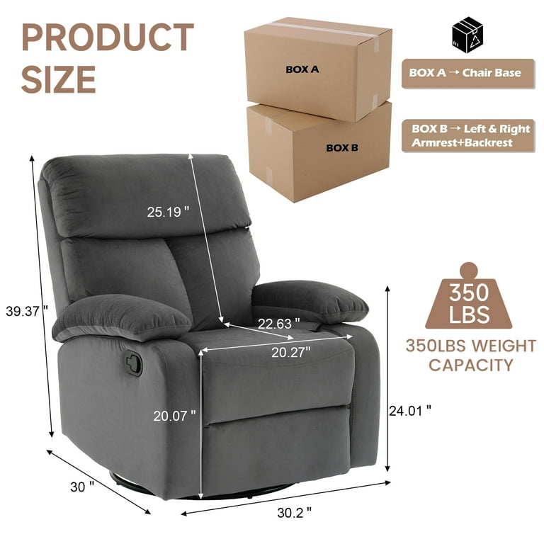 Apartment size rocker recliner store