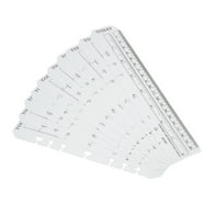 Uxcell Triangle Ruler Square Set 30/60, 45/90 Degrees 17cm/18cm ...