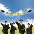 FaLX Delicate Graduation Banner Easy Installation Paper Decorative ...