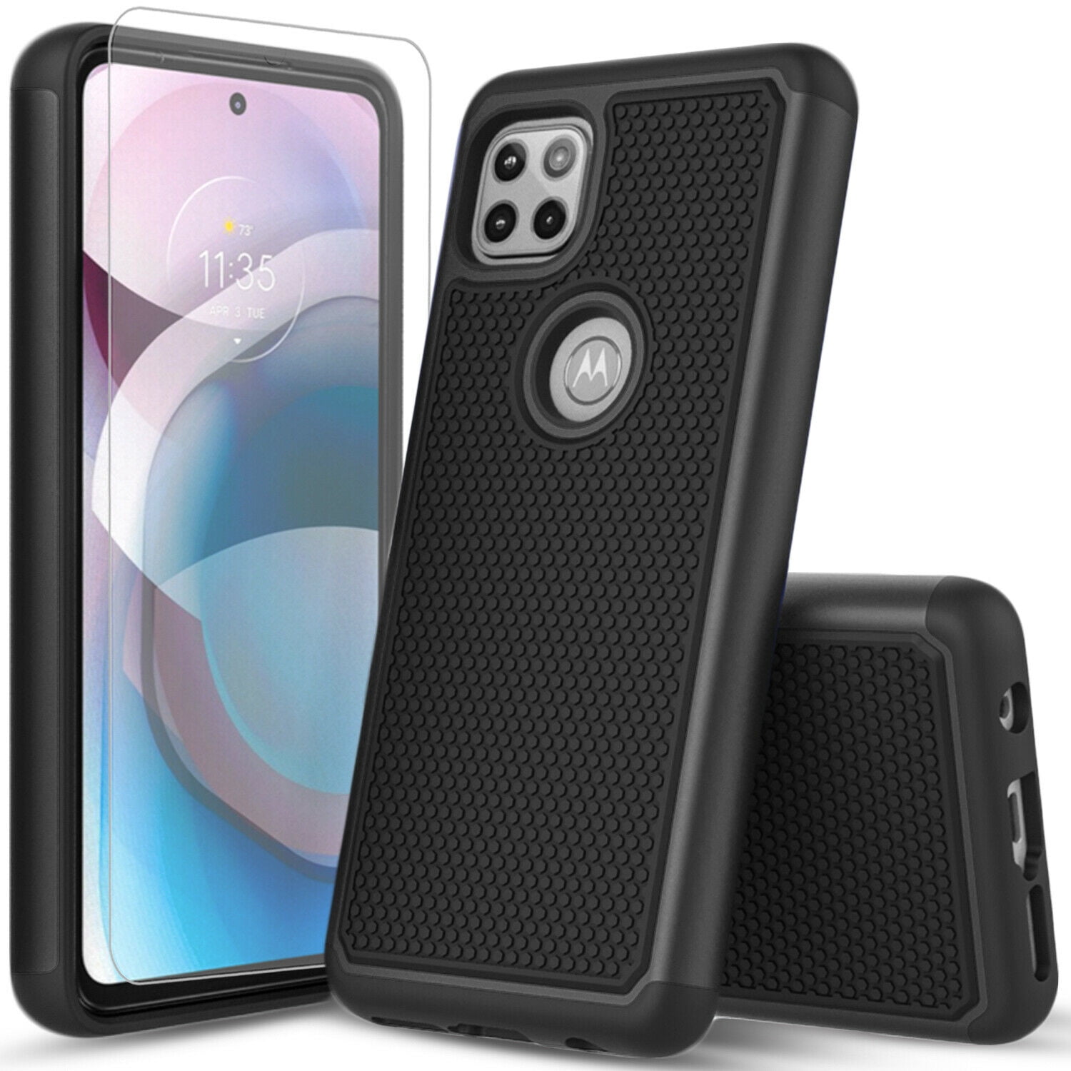 Motorola One 5G ACE Phone Case, Military Grade 6 Feet Drop Test ...