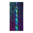 1 Maori Inspired Purple Beach Towel - Quick Dry, Soft, Absorbent ...