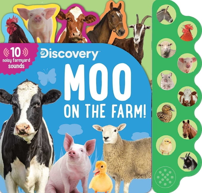 10-Button Sound Books: Discovery: Moo on the Farm! (Board Book ...