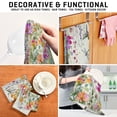 Wobogo Hummingbirds and Wildflowers Kitchen Towel 6 Piece Large Cotton ...