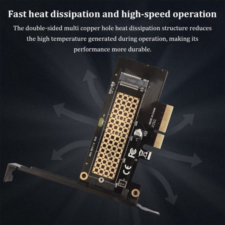 pitrice PCIE Expansion Card Port Adapting Tool Metal High Speed Video ...
