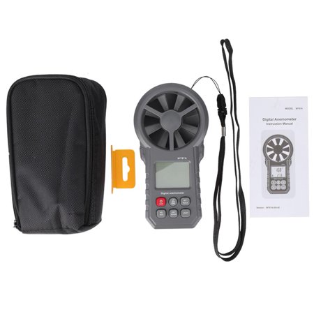 WT87A Hand-Held Digital Anemometer Wind Meter Gauge Wind Measuring ...
