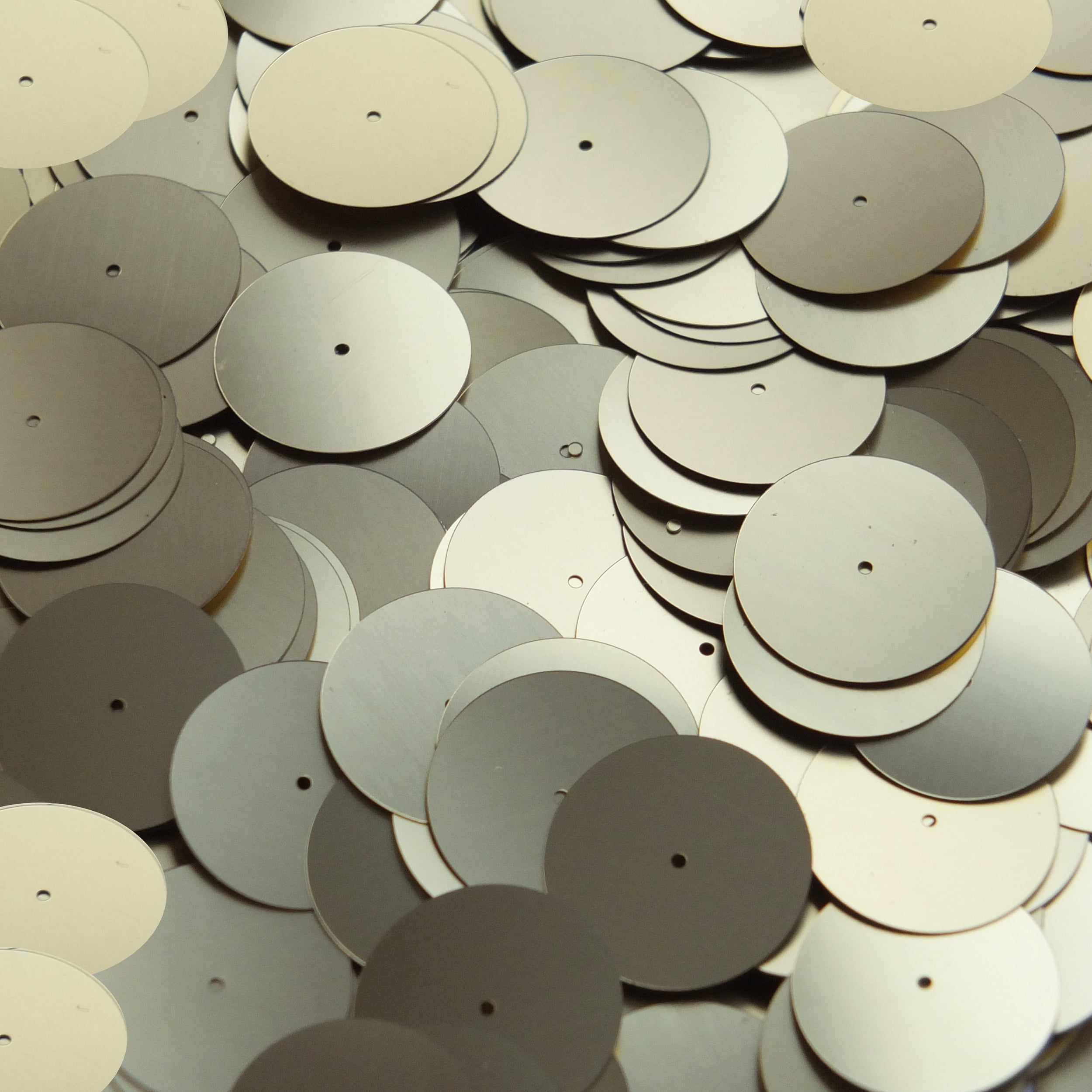 Gold Sequins 20mm Matte Silk Frost Made in USA - Walmart.com