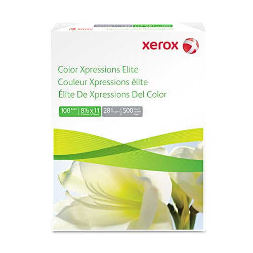 Xerox : Digital Color Xpressions Elite Paper, 28 lb. 8-1/2 x 11, Blue ...